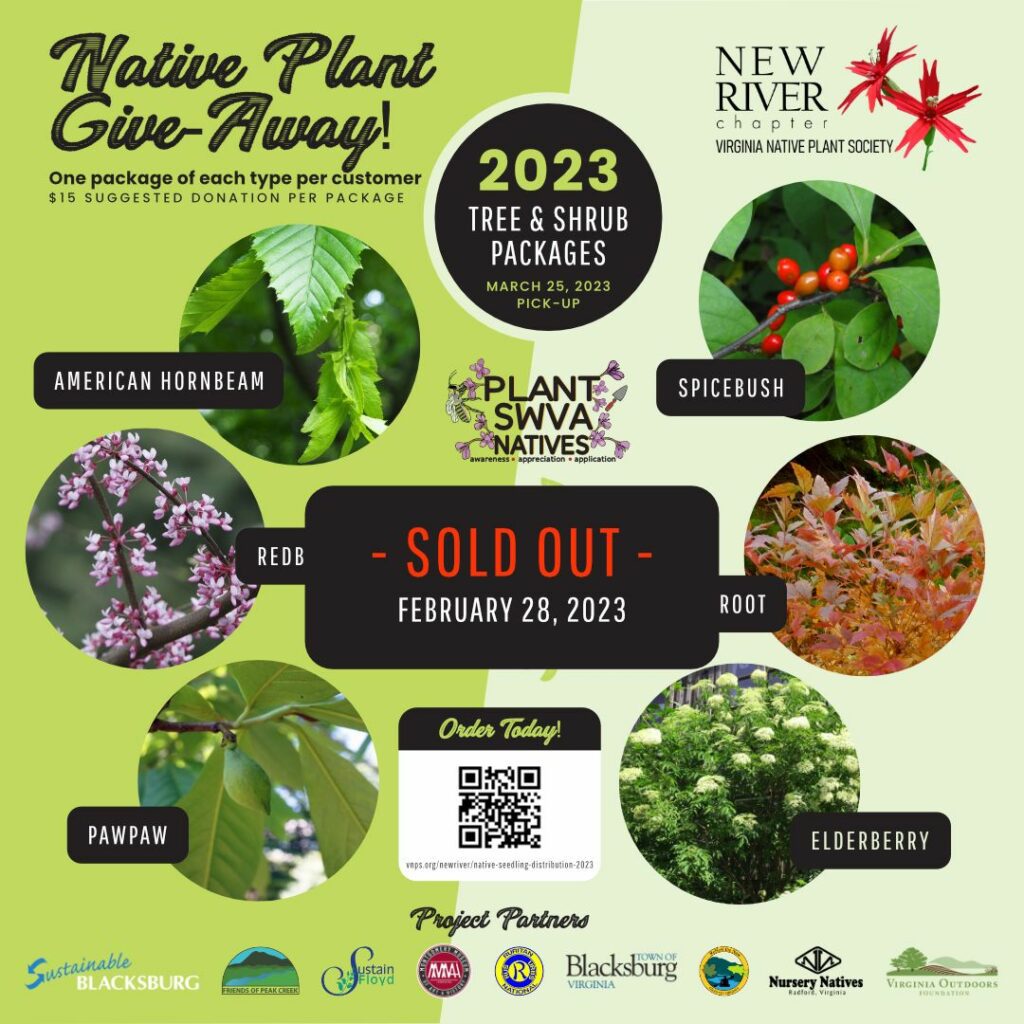 Native Seedling Distribution 2023 - New River